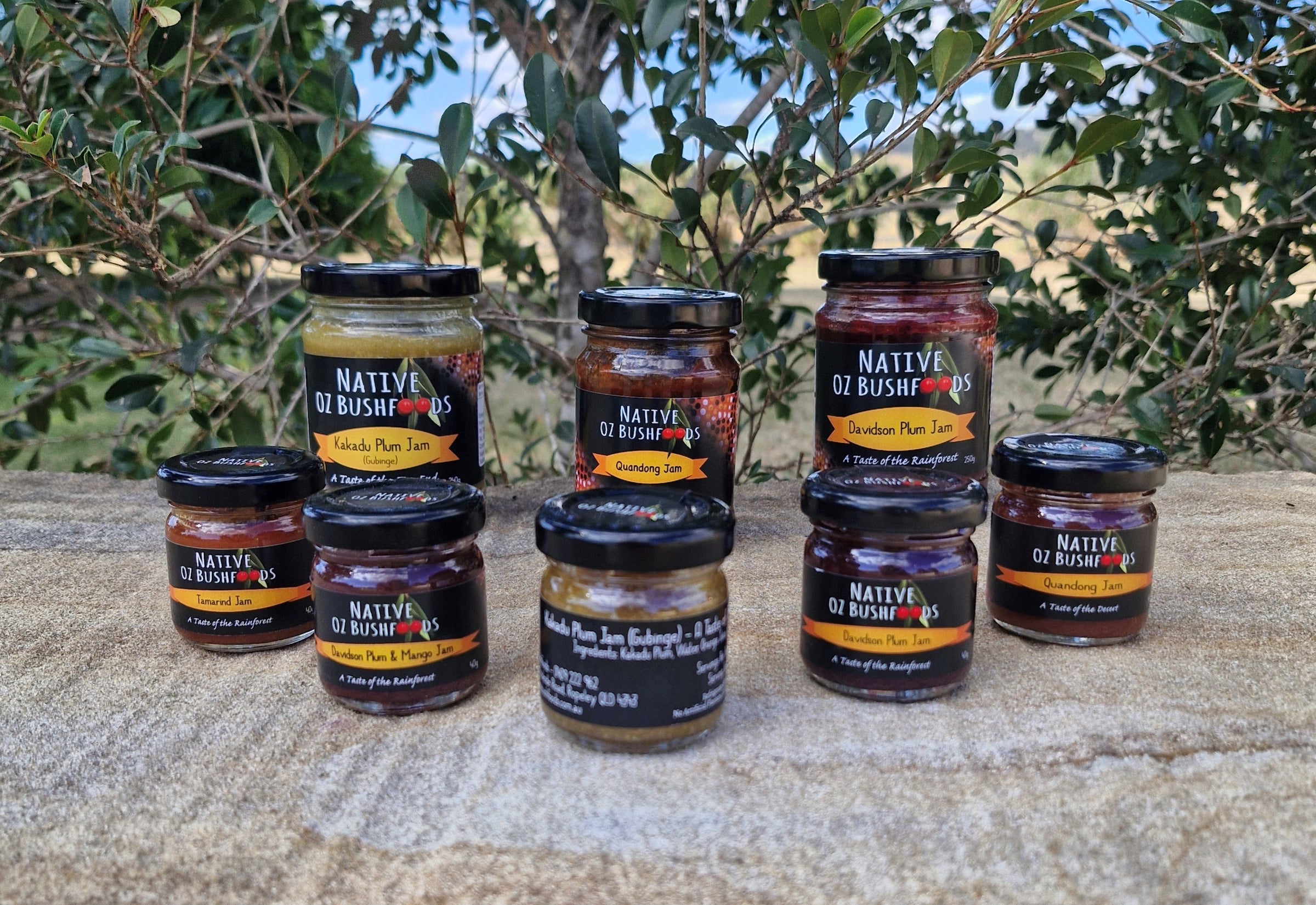 Jams and Samples – Native Oz Bushfoods