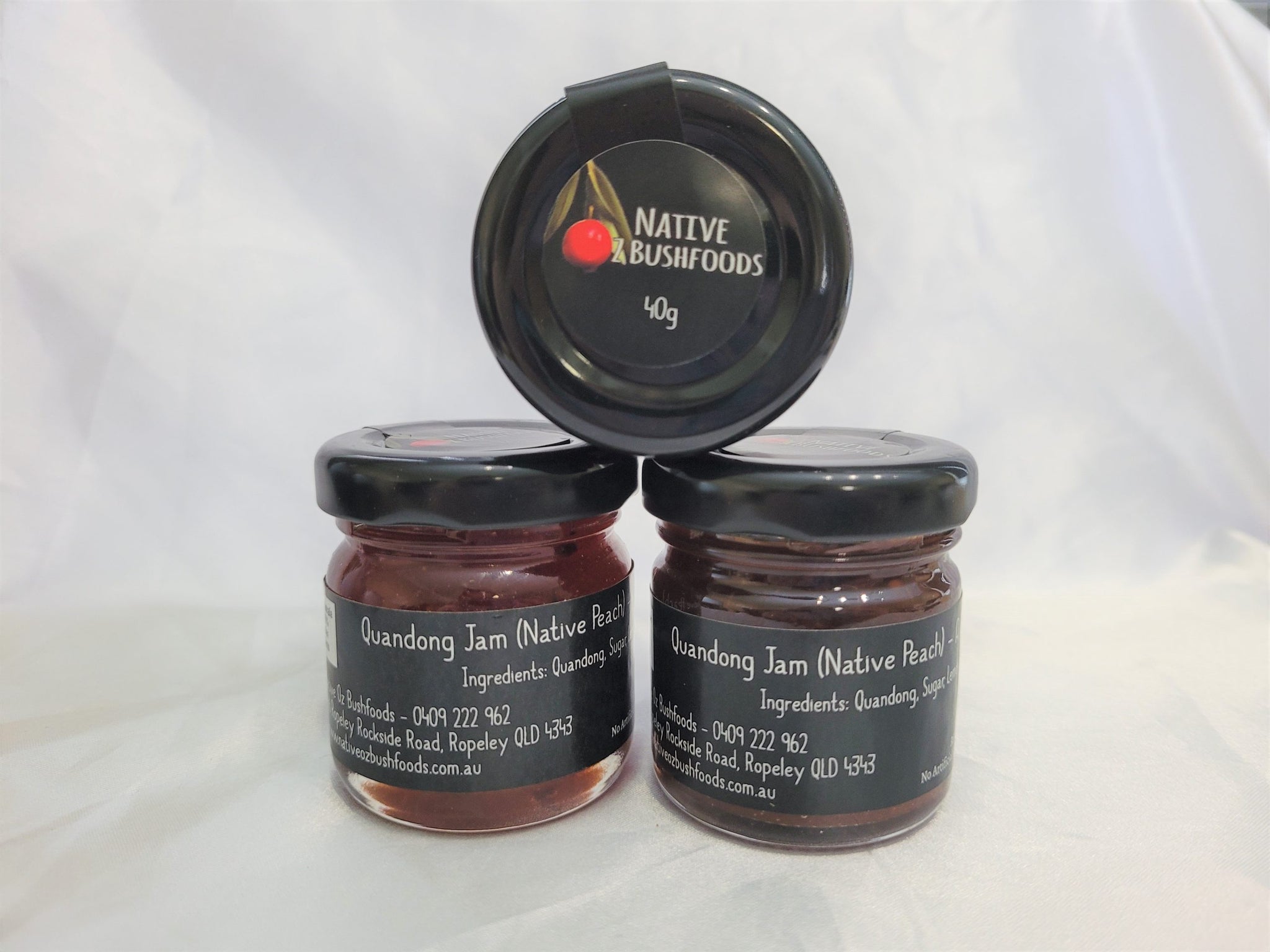 Quandong Jam (Native Peach) Sample - 40g – Native Oz Bushfoods